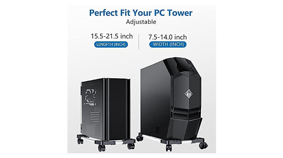 LABOBOLE Premium PC Tower Stand for Gaming & Office Use