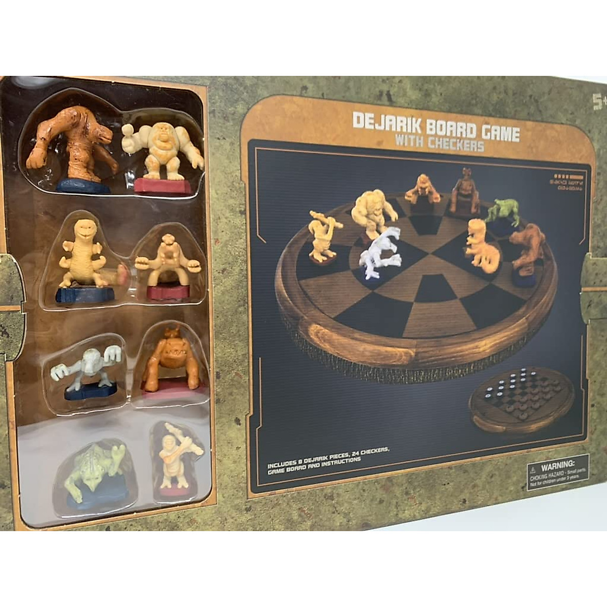 Star Wars Galaxy's Edge Dejarik Board Game with Checkers