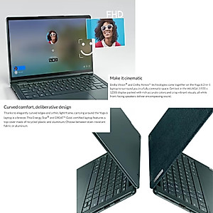 Lenovo 2023 Newest Yoga 6 2-in-1 Laptop for Business, 13.3" WUXGA Touchscreen, AMD Ryzen 5 7530U (up to 4.5GHz, Beats i5-1135G7), 8GB RAM, 512GB SSD, AMD Radeon Graphics, Wi-Fi, Windows 11 Home