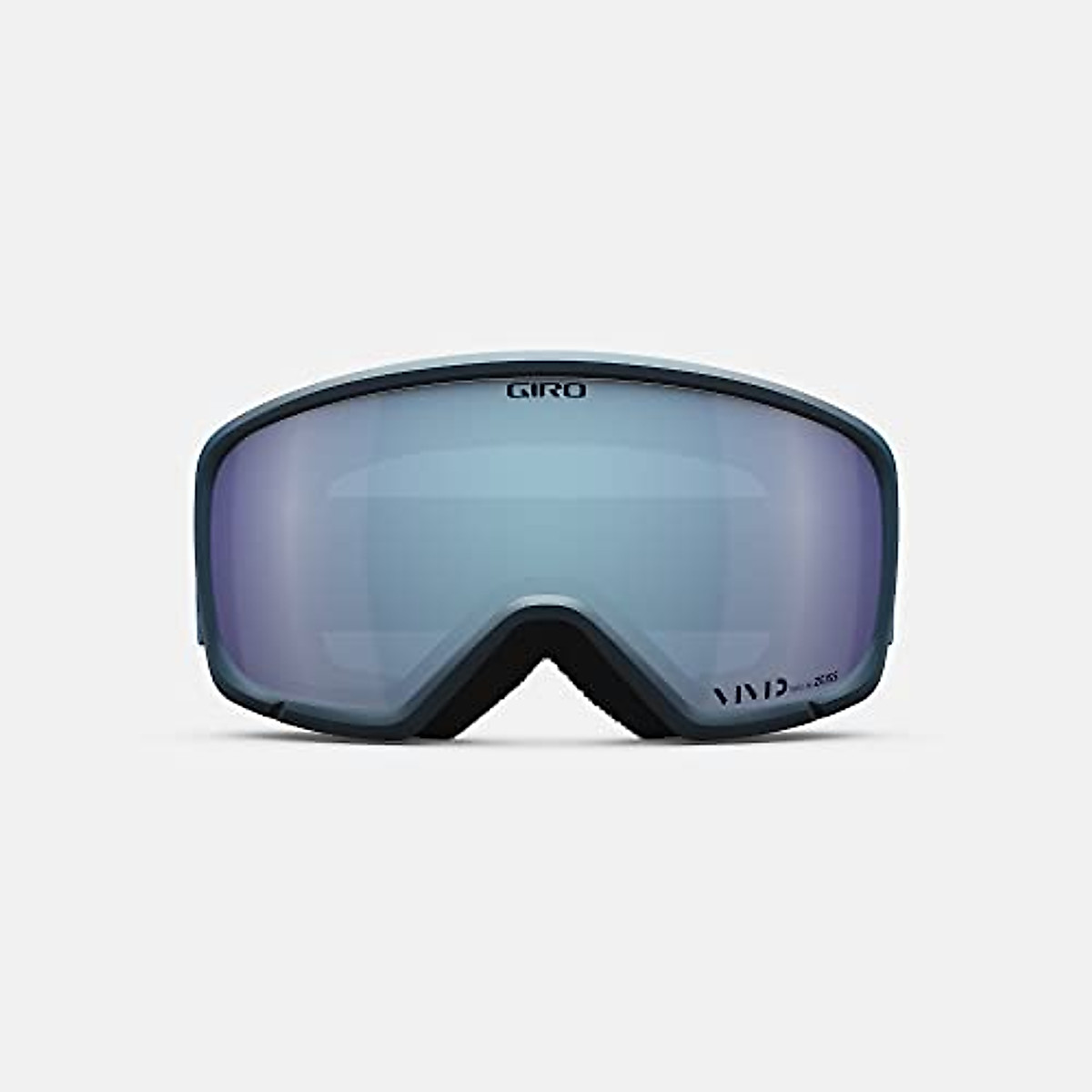 Giro Millie Asian Fit Ski Goggles - Snowboard Goggles for Women & Youth - Ano Harbor Blue Cloud Dust Strap with Vivid Royal Lens