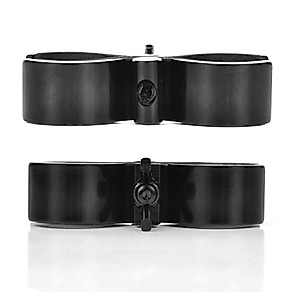 ABLEBRO Gun Scopes Airsoft Rifles Mount Helmet Camera Durable Quick Release Flashlight Mount for Long Gun Rifle High Profile Holder Torch Barrel Clamp Flexible fit for 12-40 mm Tube Scope Riser Mount