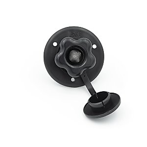 THETFORD RV Camper City Water Inlet Flange with Plastic Check Valve Black PN 94217