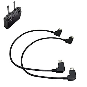 2 Pcs Cable for DJI MAVIC PRO AIR Drone Remote Controller RC to Type-C USB Phone New