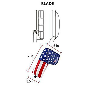 ReadyGOLF Bombs Away! Embroidered Putter Cover - Blade