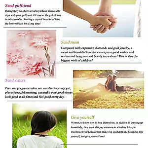 Feng Shui Jade Wealth Bracelet Authentic Jade Lotus 14K Gold Jewelry Healing Chakra Meditation Crystal Amulet Lucky Wealth Ward Off Evil Spirits Bracelet Gifts for Women Men