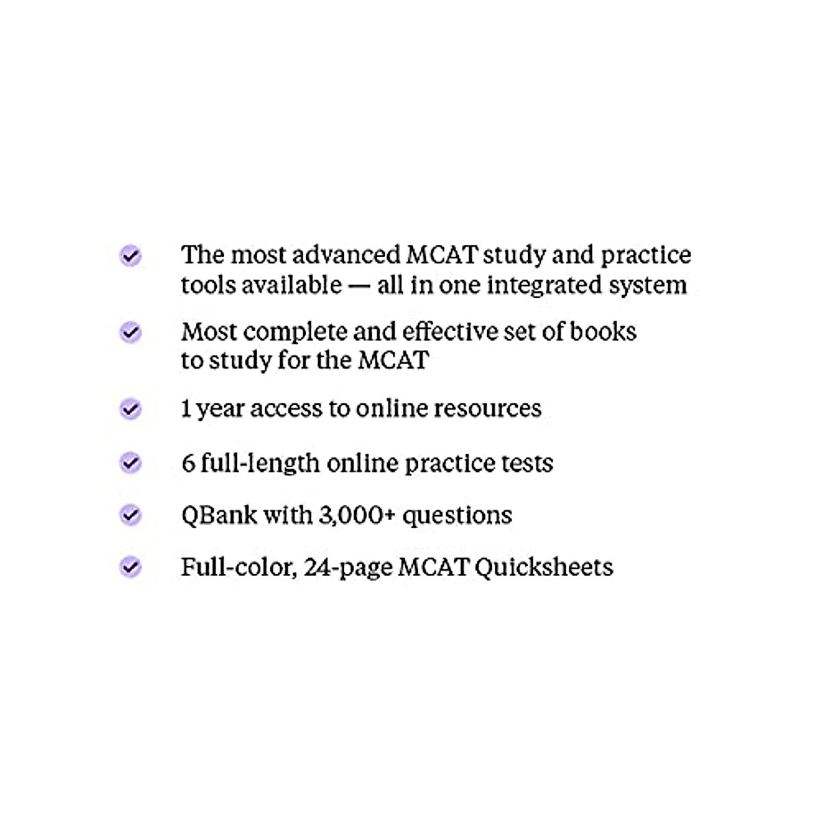 MCAT Self-Study Toolkit 2023-2024: Includes MCAT Complete 7 Book Set, 6 Full-Length Online Practice Tests + Customizable 3,000 Question Practice Bank