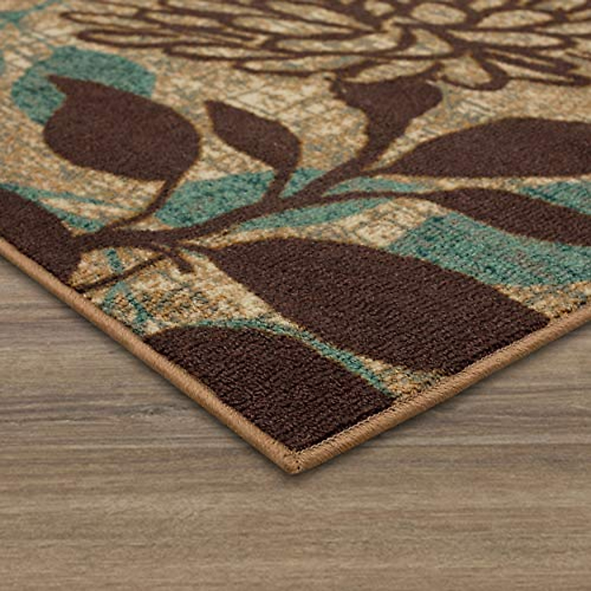 Mohawk Home Bella Garden Floral Indoor/ Outdoor Patio Printed Area Rug, 5'x8', Multicolor