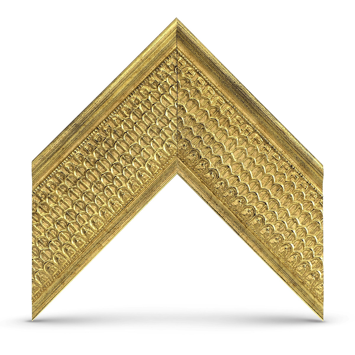 Deco TV Frames - Gatsby Gold Smart Frame Compatible ONLY with Samsung The Frame TV (Fits 2021-2024 Frame TV, 55")