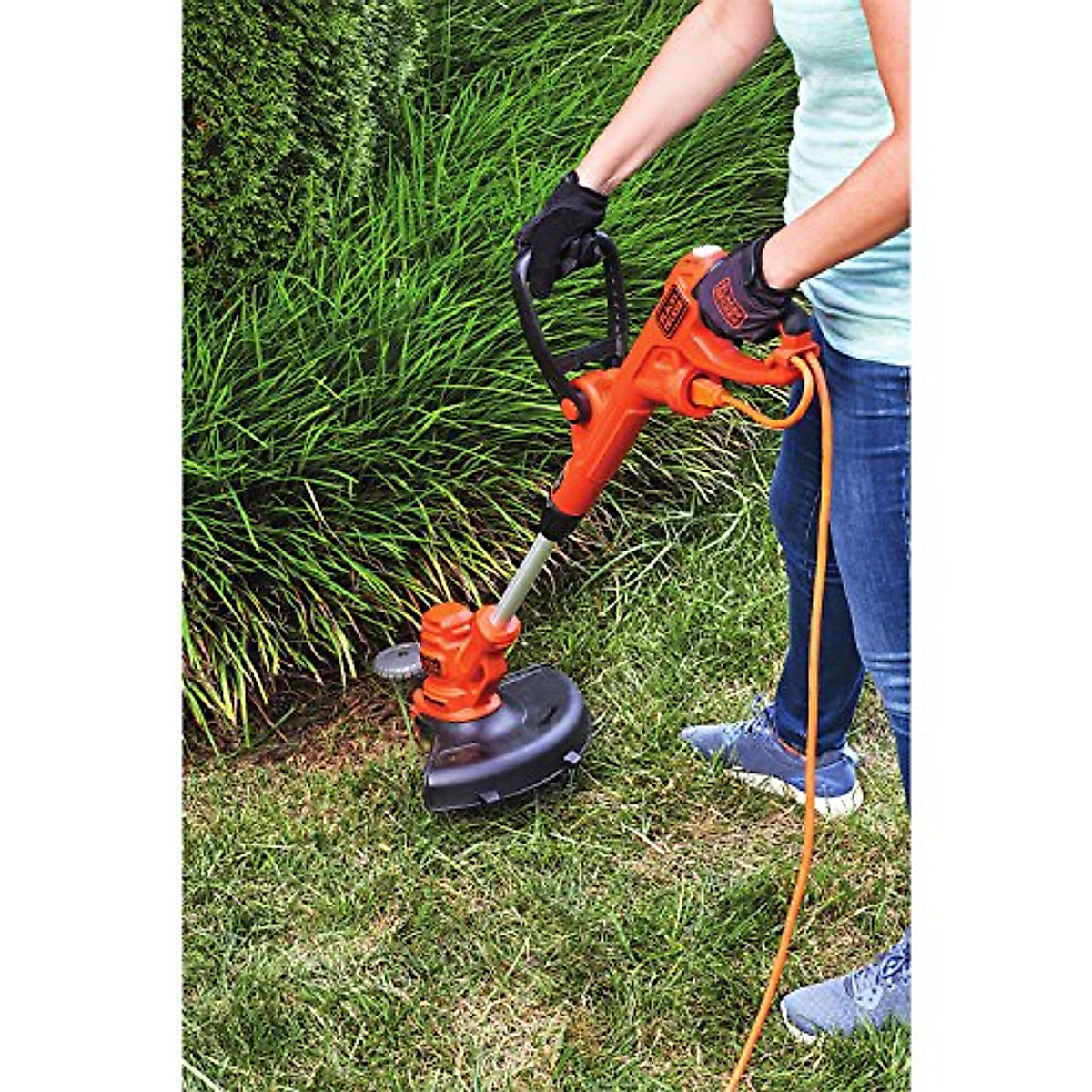 BLACK+DECKER String Trimmer, Electric, 14-inch (BESTE620)