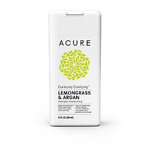 Acure Curiously Clarifying Shampoo - Lemongrass, 8 fl. oz. (Packaging May Vary)
