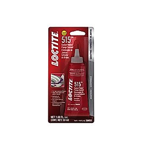 Loctite 515 Gasket Maker & Flange Sealant for Automotive: High Temp, Medium-Strength, Anaerobic | Purple, 50mL (PN: 555352)