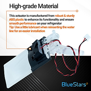 Ultra Durable 241685703 Refrigerator Water Dispenser Actuator Replacement Part by BlueStars - Compatible With Frigidaire & Kenmore Refrigerators - Replaces AP3963432, 1195920, 241685703, 5304433613