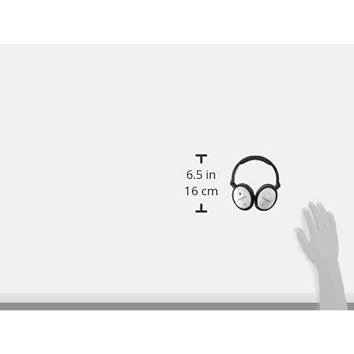 Audio-Technica ATH-ANC7b-SViS QuietPoint Noise-Cancelling Headphones with In-Line Mic & Control,Black