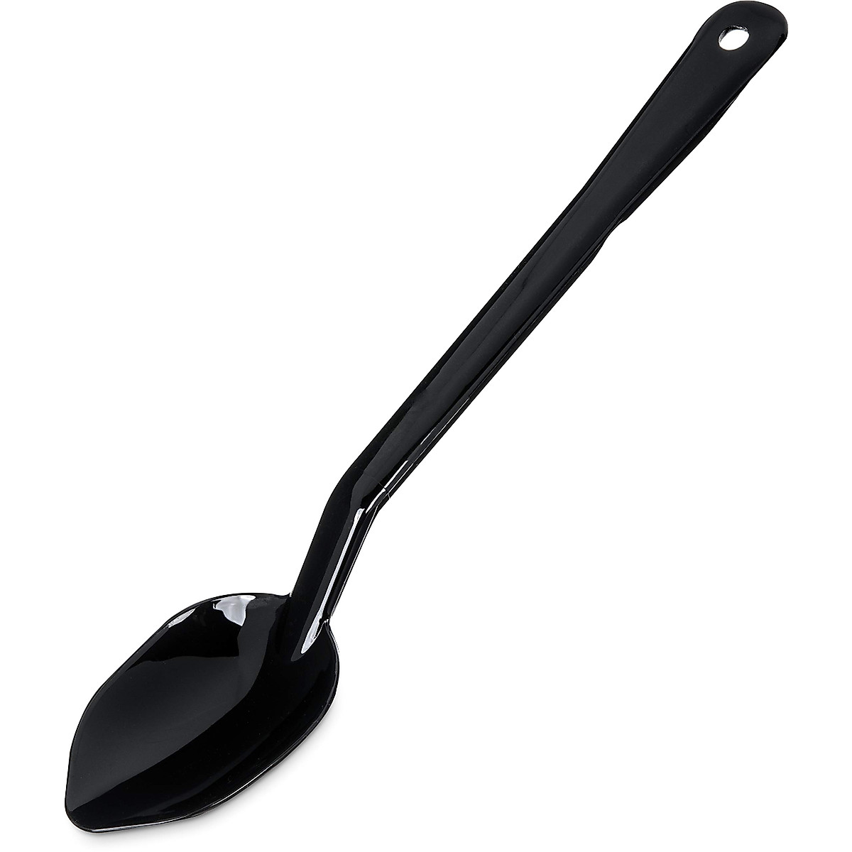 Carlisle FoodService Products 442003 Plastic Serving Spoons, 14", Black (Pack of 12)