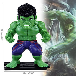 Incredible Hulk Action Figure Garage Kit Marvel Avengers Action Figure PVC Figure Model Mini 9CM Version