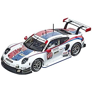 Carrera 30915 Porsche 911 RSR Porsche GT Team No. 911 1:32 Scale Digital Slot Car Racing Vehicle for Carrera Digital Slot Car Race Tracks