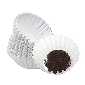 DEFUTAY 1-4 Cup Coffee Filters,Cup Basket Coffee Filters,Natural Unbleached