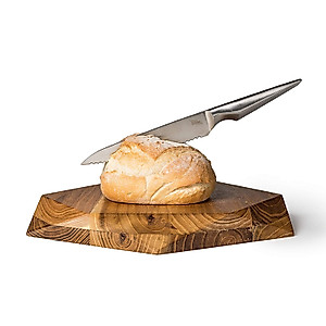 Edge of Belgravia ARONDIGHT Chef Knife Set With Erogonomic Grip For Kitchen & Dining, Non Stick Stainless Steel,Anti Rusting,Sharp (Metalic,Set Of 7)