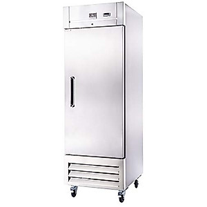 Kelvinator KCHRI27R1DRE 26 3/4" One Section Reach in Refrigerator, Silver