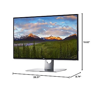 Dell UP3218K Ultra sharp 32" 8K Monitor, Silver/Black