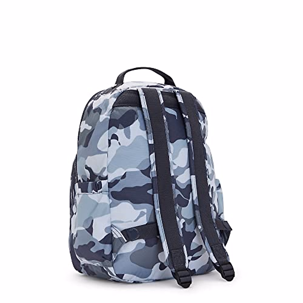 Kipling Seoul Large Printed 15" Laptop Backpack Cool Camo Grey