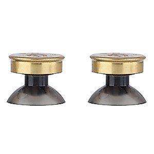 Bullet Buttons Bullet, Mod Kit, 6Pcs Gold Metal Bullet Buttons and Thumbstick Mod Kit Fit for PS4 Controller