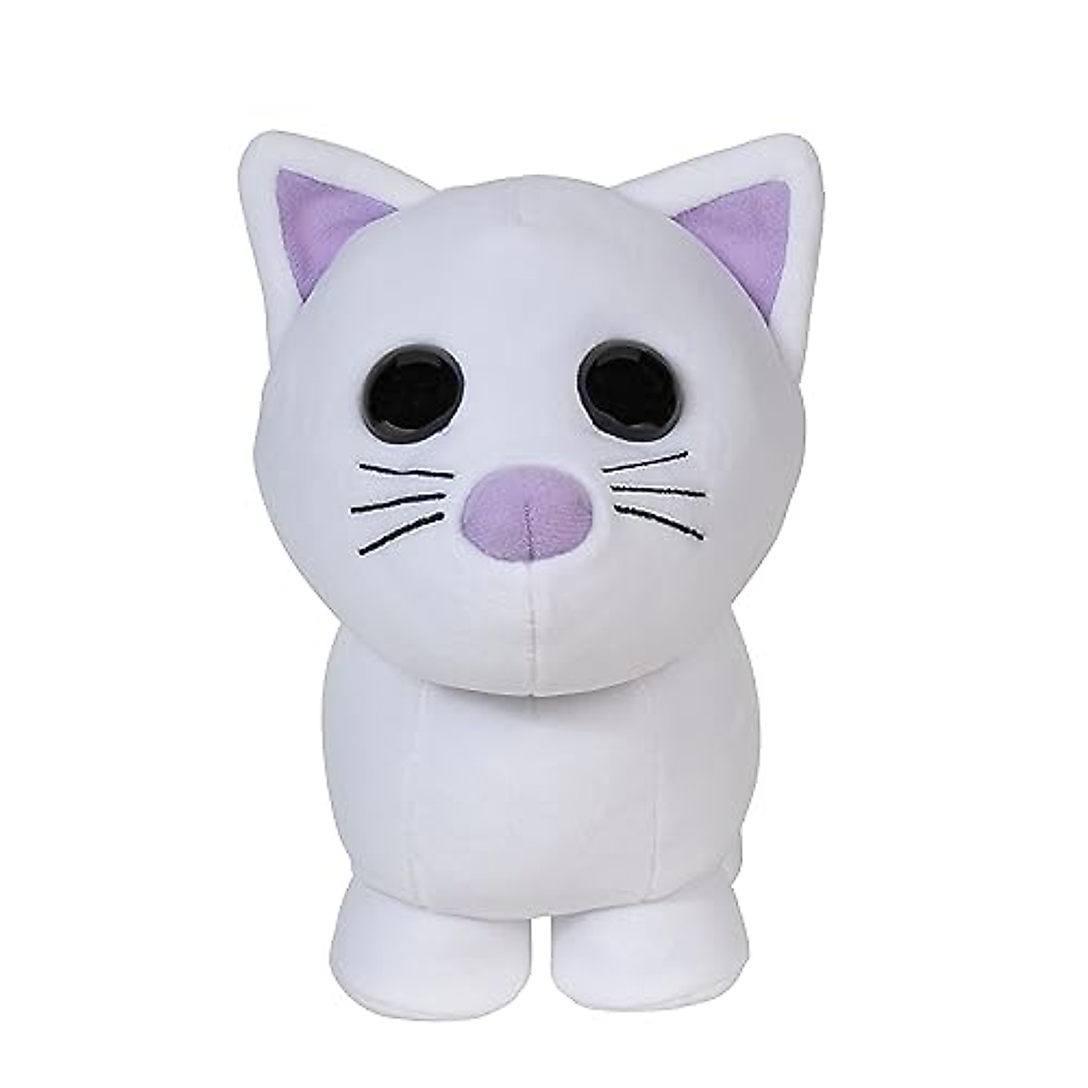 Adopt Me! Collector Plush - Snow Cat - Series 2 - in-Game Stylization Plush - Toys for Kids Featuring Your Favorite Pet, Ages 6+