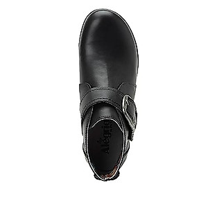 Alegria Women Symone Coal Leather Ankle Wedge Heel Boots 8-8.5 M US