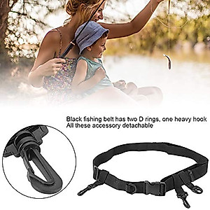 Waist Adjustable Sturdy and Durable Fishing Tool Belt, Outdoor Fishing Belt, Angler for Sea Fishing Fishing Enthusiasts Wild Fishing