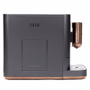 Café Affetto Automatic Espresso Machine | Brew in 90 Seconds | 20 Bar Pump Pressure for Balanced Extraction | Five Adjustable Grind Size Levels | WiFi Connected for Drink Customization | Matte Black