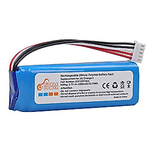 Pickle Power 6200mAh Battery for JBL Charge 3 GSP1029102A