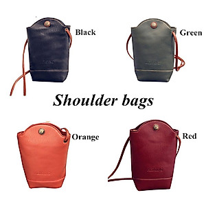 Shoulder Bag, Women Messenger Bags Casual Slim Crossbody Tote Handbag Small Body Bags (Red)