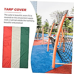 INOOMP 1pc Amusement Equipment Cover Swing Outdoor Swing Outdoor Canopy Playset Canopy Cover Heavy Duty Tarp Cover Playground Canopy Tarp Playground Tarp Outdoor Playset Tarp