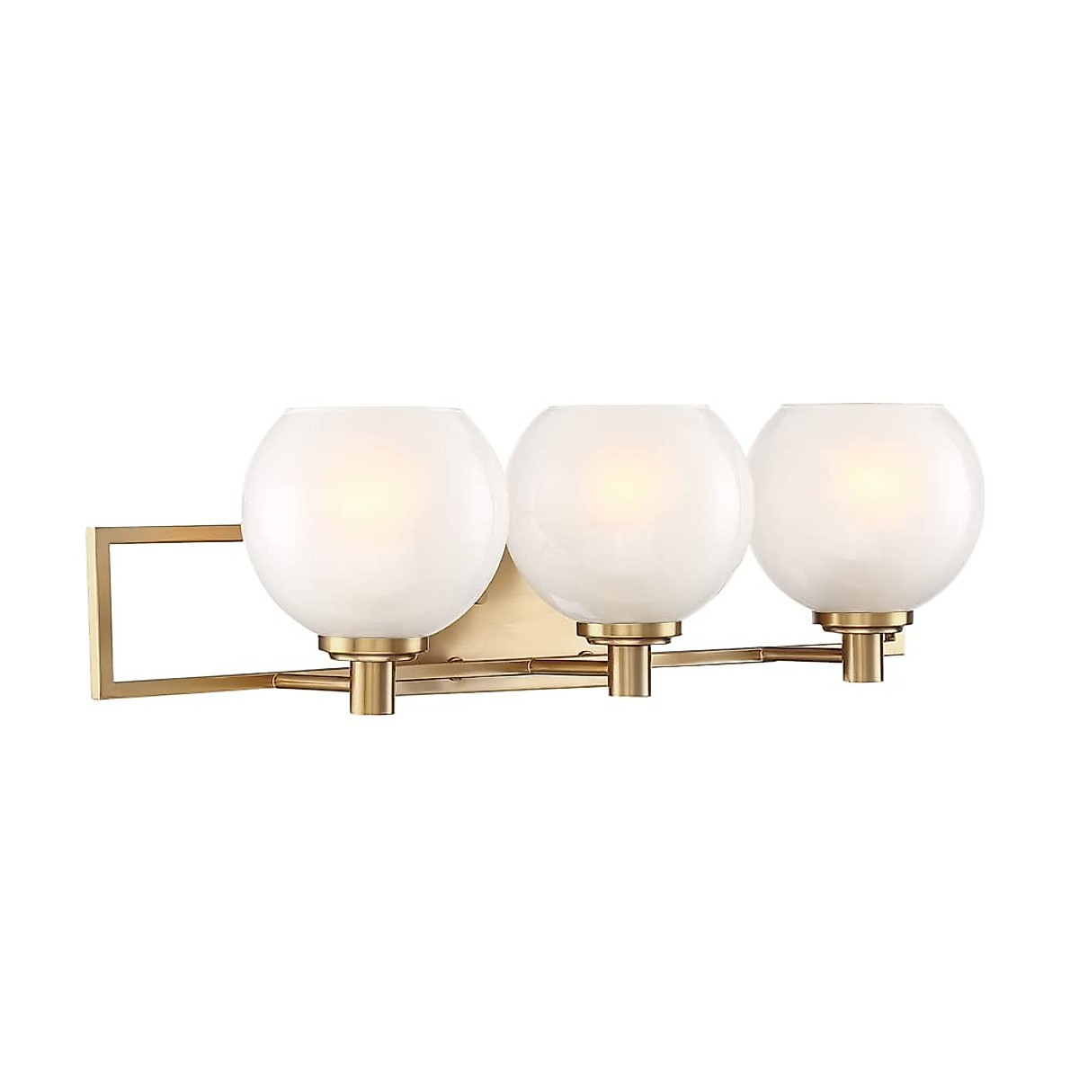 Designers Fountain 94503-BG 24in Cowen 3 Bathroom Vanity Light Fixture, Brushed Gold
