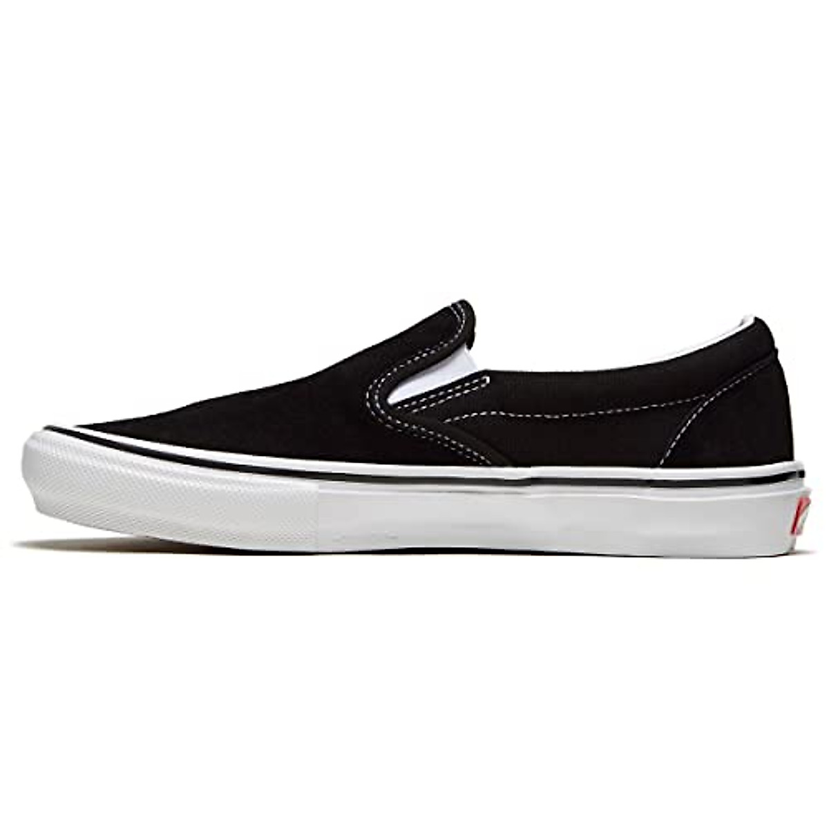 Vans Skate Slip-On Black/White Mens US 10.5