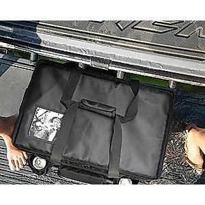 MyLifeUNIT 3XL Insulated Cooler Bag for Food Delivery & Grocery Shopping with Waterproof Zipper, Thermal Pizza Delivery Bag with Drink Holder for Car, Bike, Camping, Picnic, Beach, Keep Cold/Fresh/Warm