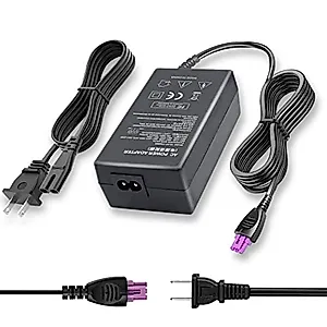 BURFLO 32V 1560mA 0957-2105 Ac Adapter 0957-2269 for HP Photosmart B210 C7250 C7280 C5180 Officejet 2620 4500 6000 6500 7500A Deskjet 6840 6940 All-in-One Printer 0957-2286 Power Supply Cord Cable
