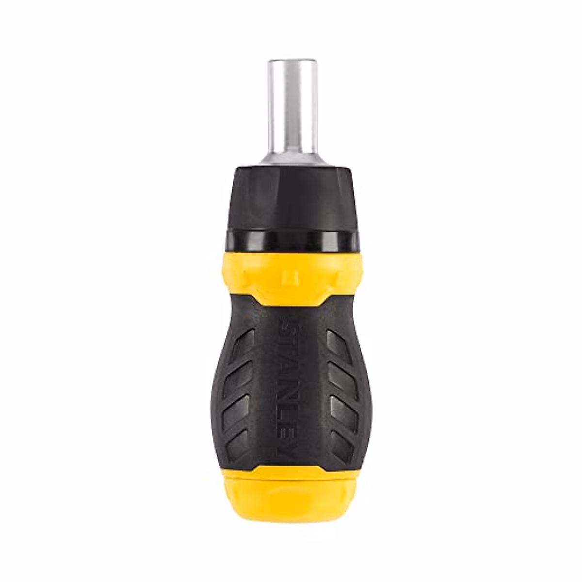 Stanley 0-66-358 Bit-Screwdriver short with 10 Bits, Black/Yellow