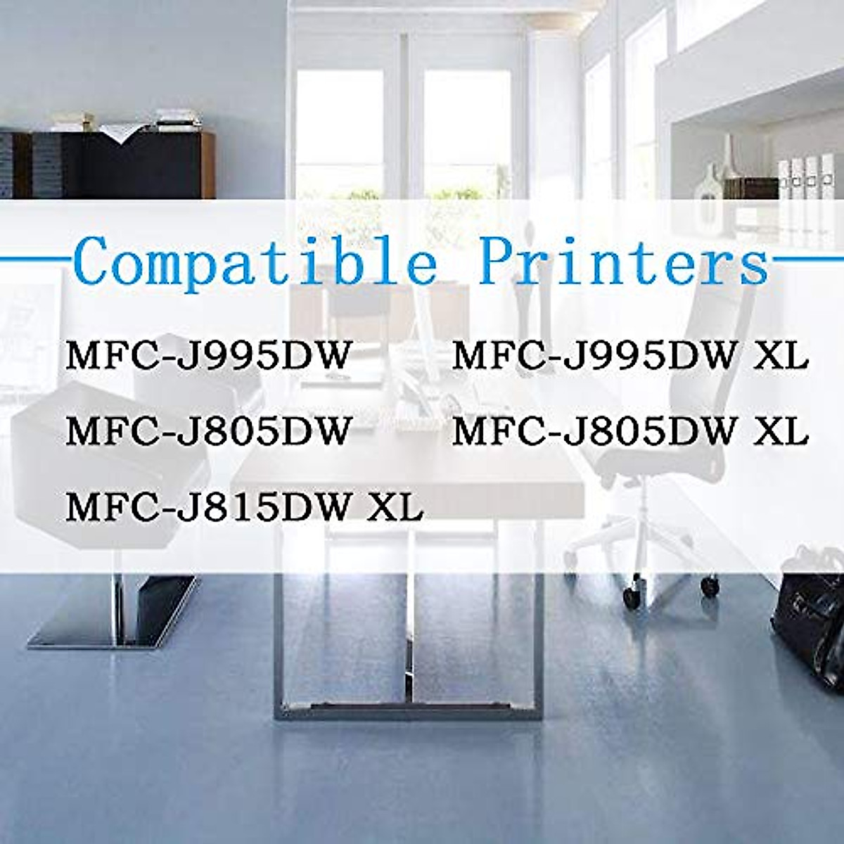 2-Pack ColorPrint Compatible Black Ink Cartridge LC3035XXL Replacement for Brother LC3035 XXL LC3033 LC3033XXL LC3035BK LC-3035BK Work wiht MFC-J815DW MFC-J805DWXL MFC-J805DW MFC-J995DW MFC-J995DWXL