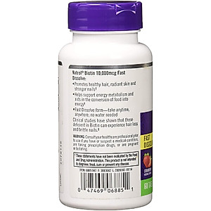 Natrol Biotin 10000mcg FST Dslv