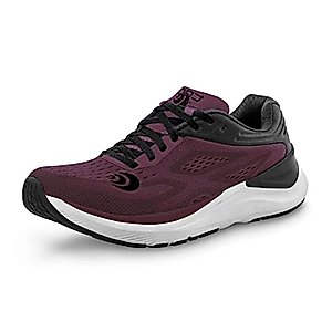 Topo Athletic Women's Ultrafly 3 Breathable Road Running Shoes, Wine/Black, Size: 6