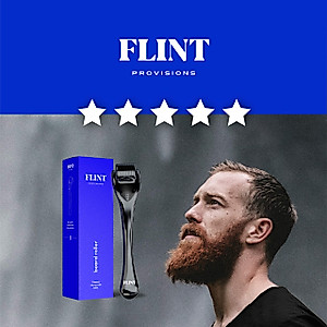 Beard Roller - 540 Titanium Micro Needle 0.25mm - Beard Grooming & Beard Club