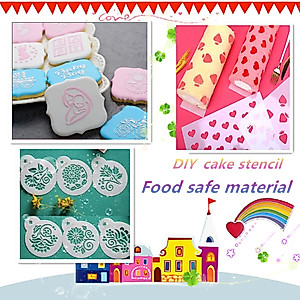 BANLTRE 10 Sheets 10 mil Mylar Sheet 12 x 12 inch Milky Translucent PET Blank Stencil Making Sheet for Cricut, Laser Cutting, Gyro-Cut Tool Template Material (10 mil)