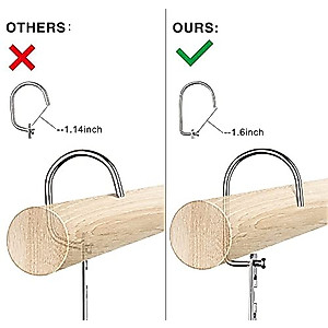 TOPIND Metal Magic Hangers Space Saving Hangers 12-Holes Closet Storage Organization, Stainless Steel Magic Multifunctional Hanger for Wardrobe Heavy Clothes Pack of 4/6/8/10