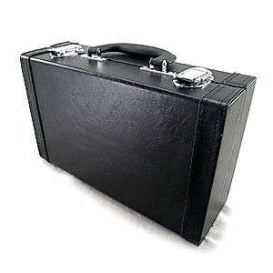 Sky CLHC402 Brand New Vegan Leather Hard Shell Clarinet Case for Bb Clarinets