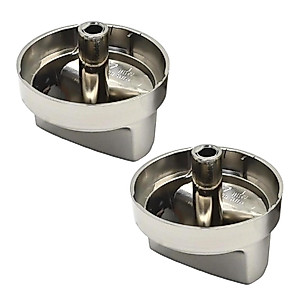 EATAKWARD 4Pcs WB03X29300 Gas Stove Knobs Replacement, Replacement for GE Range JGP3030SL1SS JGP3030SL2SS JGP3030SLSS JGP3036SL1SS JGP3036SL2SS, Replaces KIP 5T06 191D8446