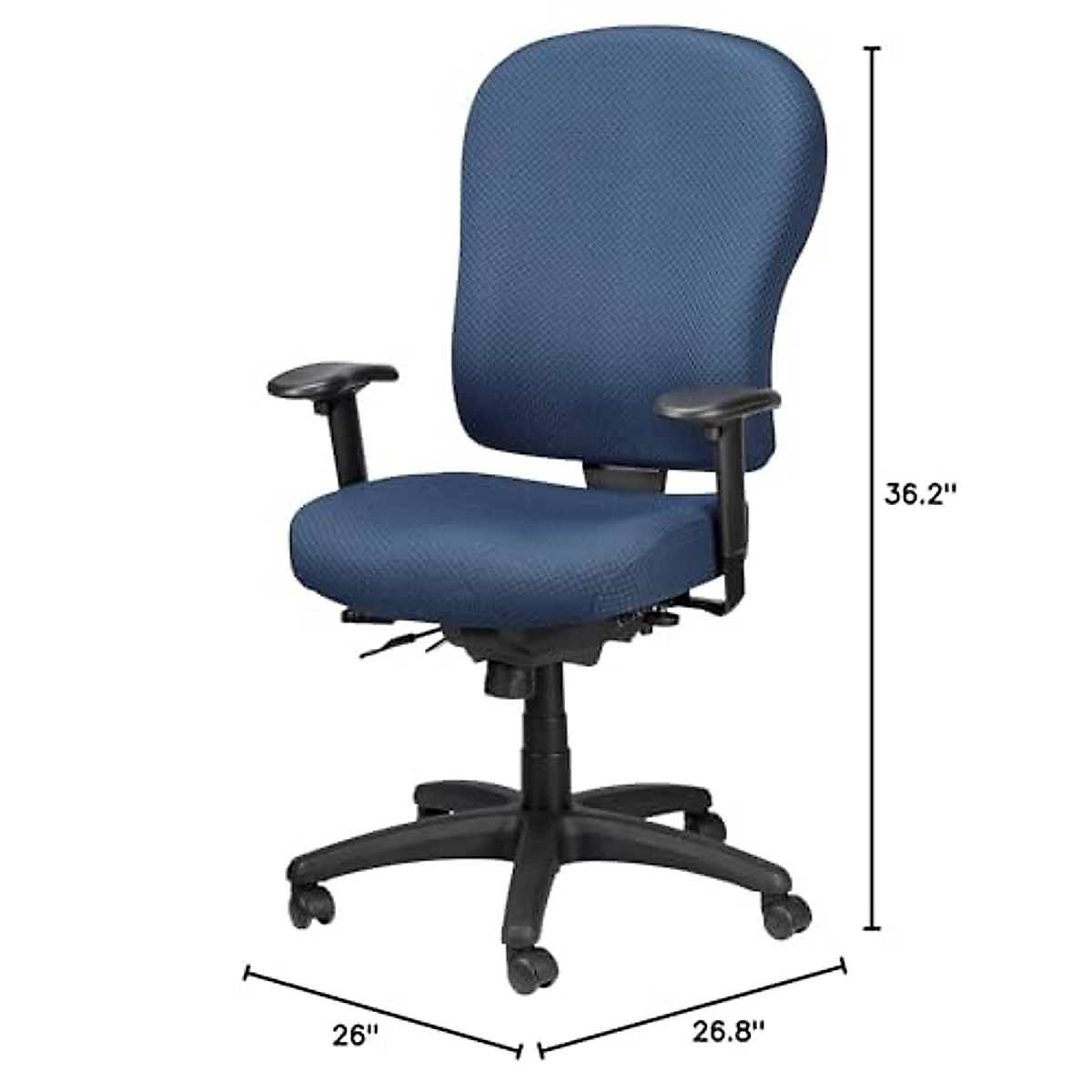 Tempur-Pedic TP4000 Fabric Task Chair, Navy (TP4000-NAVY)