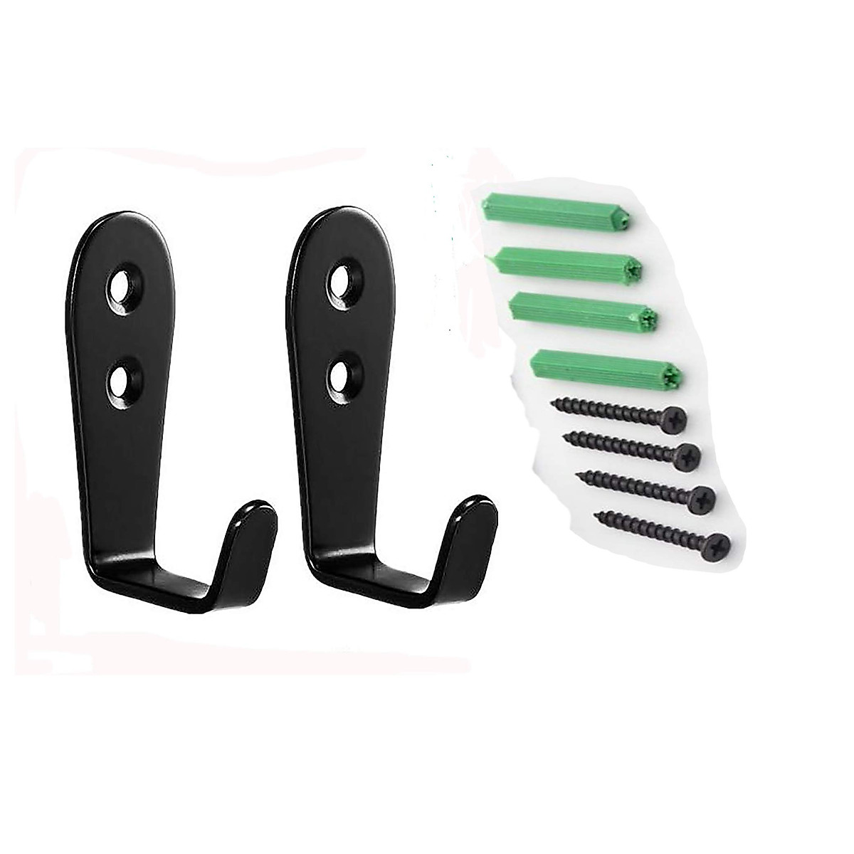 Hockey Stick Display Holder Wall Mount, Golf Club Display Rack, Hockey Stick , Hanger Wall Mounts For Ane Home Or Office ,Wall Mounted Hat Hangger Hooks, Easy to Hang On Wall Horizontally, Perfect fo