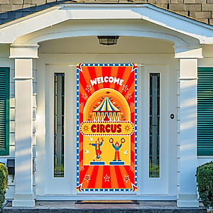 Dill-Dall Carnival Circus Theme Door Banner, Carnival Door Banner, Carnival Birthday Party Decorations, Carnival Photo Booth