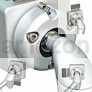 Lumen MA-GS104SV Monitor Arm (360° Rotation, Gas Pressure), Can be Mounted Up to 16.5 lbs (7.5 kg)